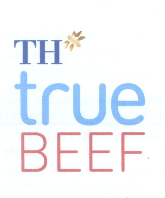 Đăng ký nhãn hiệu TH true BEEF, hình TH TRUE BEEF