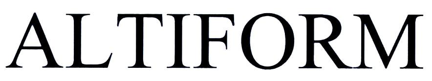 Mẫu Giấy Chứng Nhận Đăng ký nhãn hiệu ALTIFORM